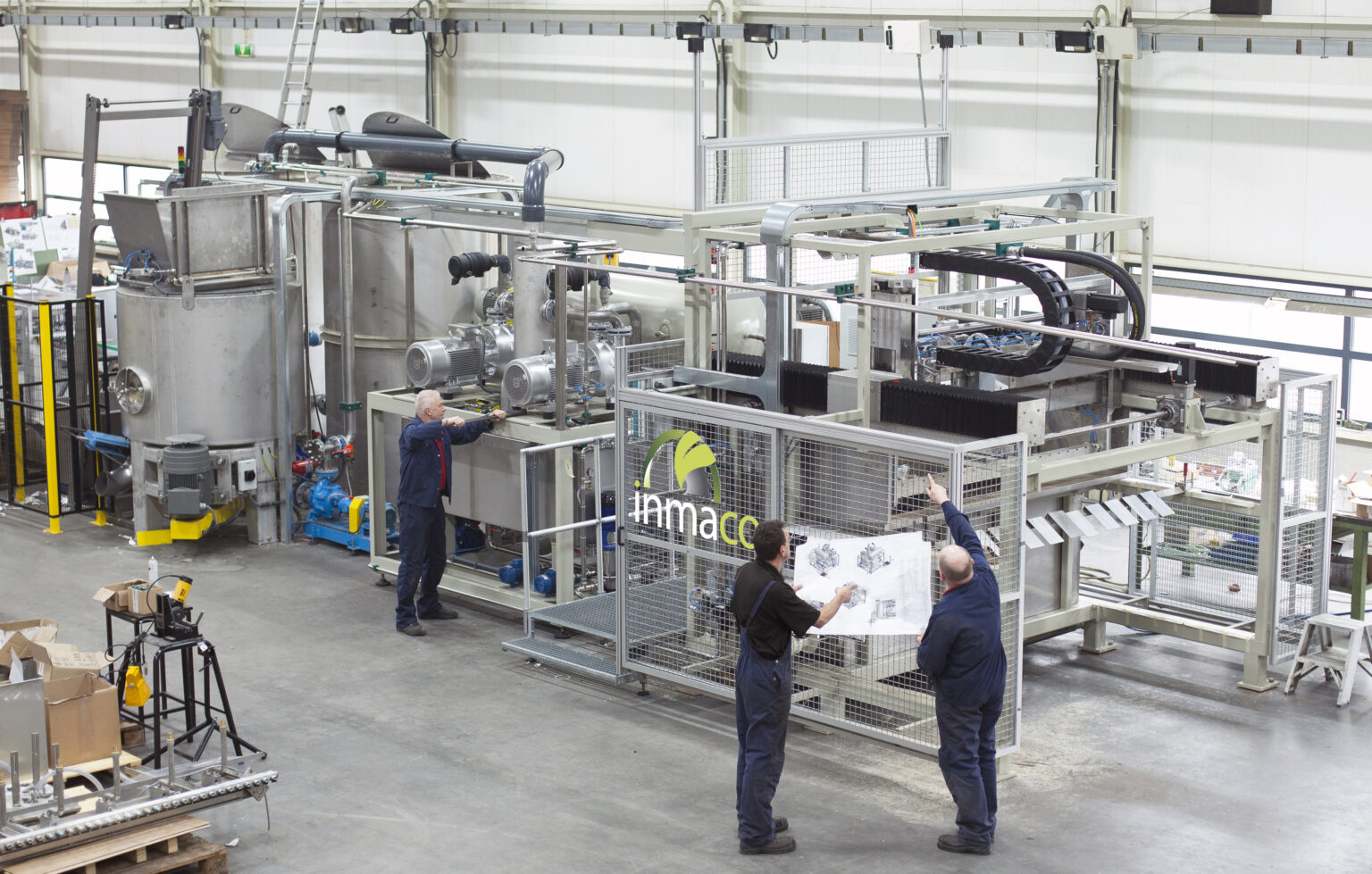Pulp moulding machines for optimal automation and flexibility - Inmaco